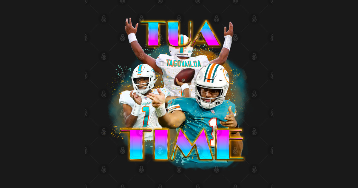 Tua Time! - Tua Tagovailoa - Crewneck Sweatshirt | TeePublic