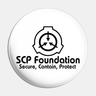 Scp Foundation Logo Pins and Buttons for Sale | TeePublic