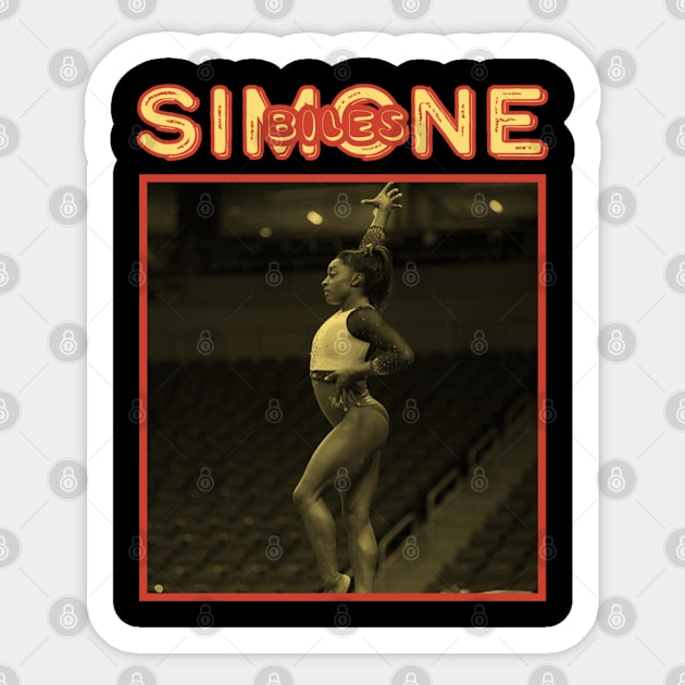 Simone Biles ~ 1997 - Simone Biles - Sticker | TeePublic