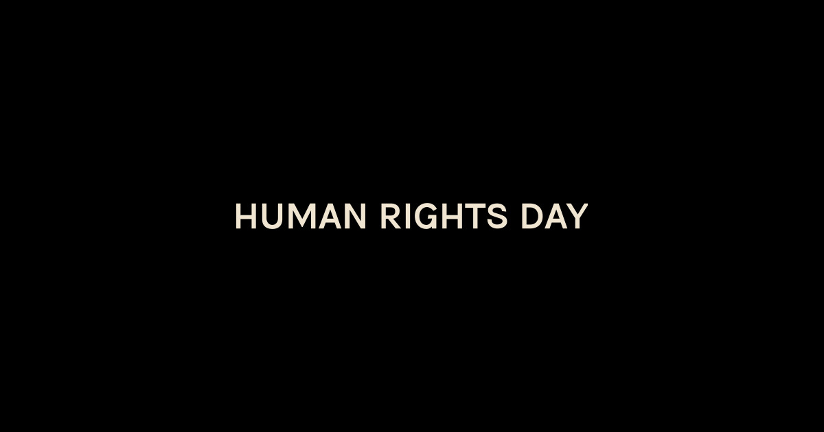 Human Rights Day On This Day Perfect Day - Human Rights - Hat | TeePublic