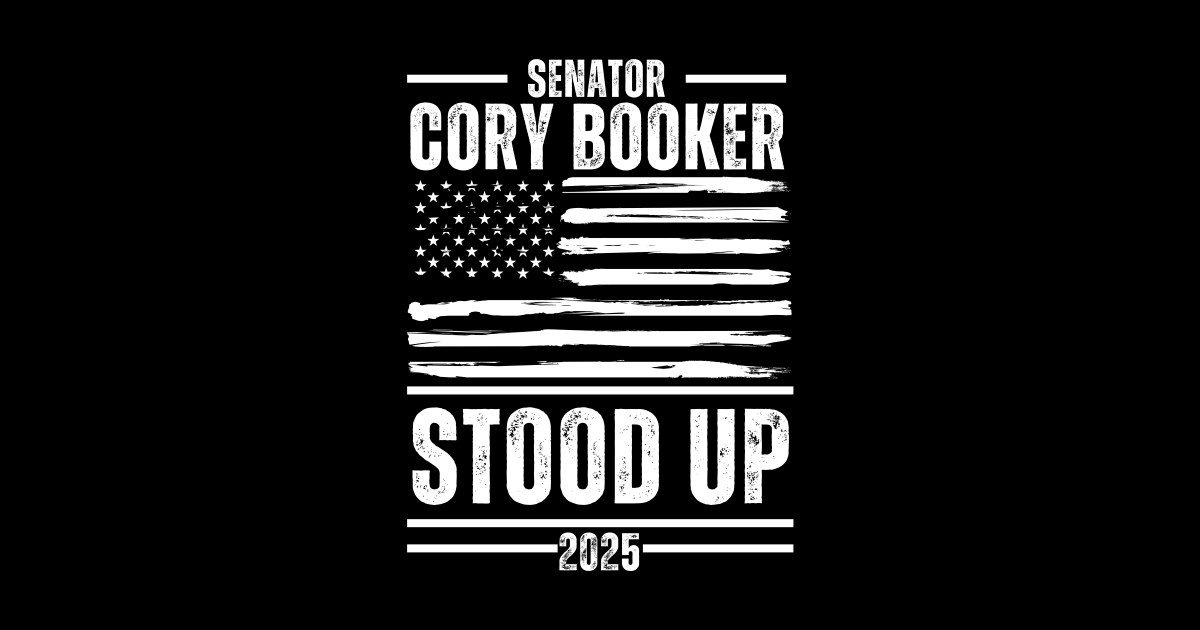 Senator Cory Booker Stood Up 2025 Filibuster Senate Saying - Senator ...