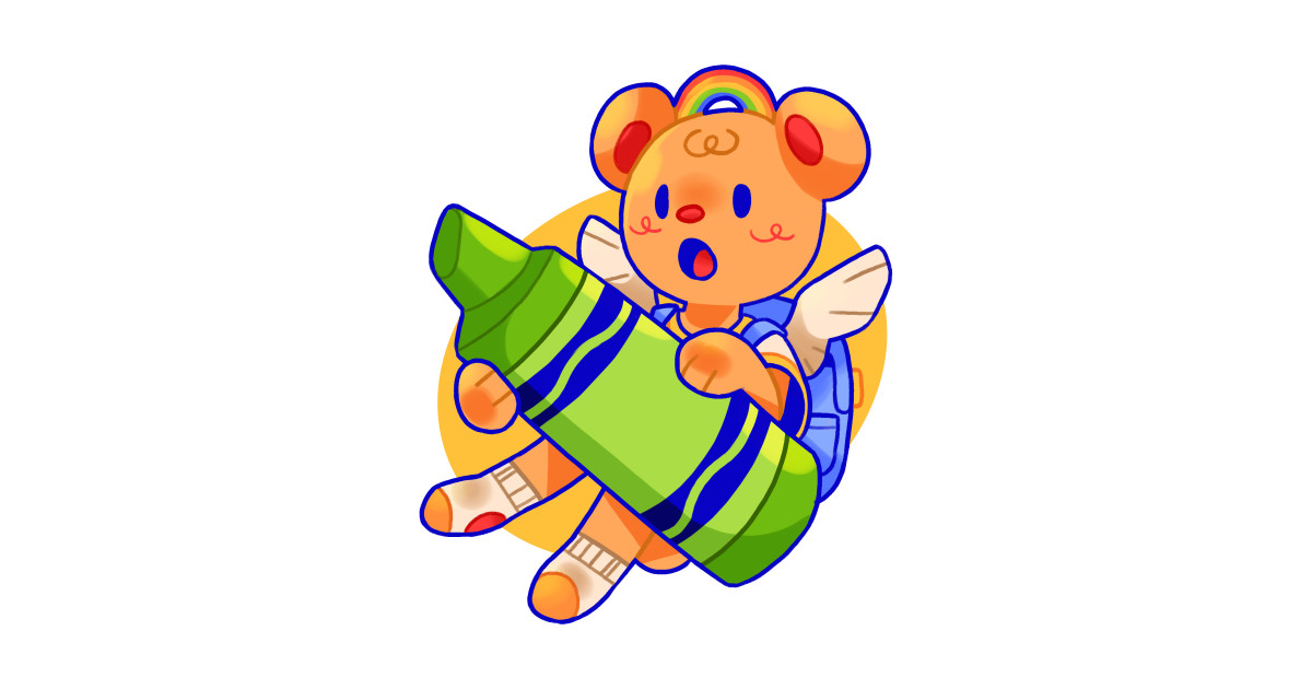 crayon angel - Crayon - T-Shirt | TeePublic