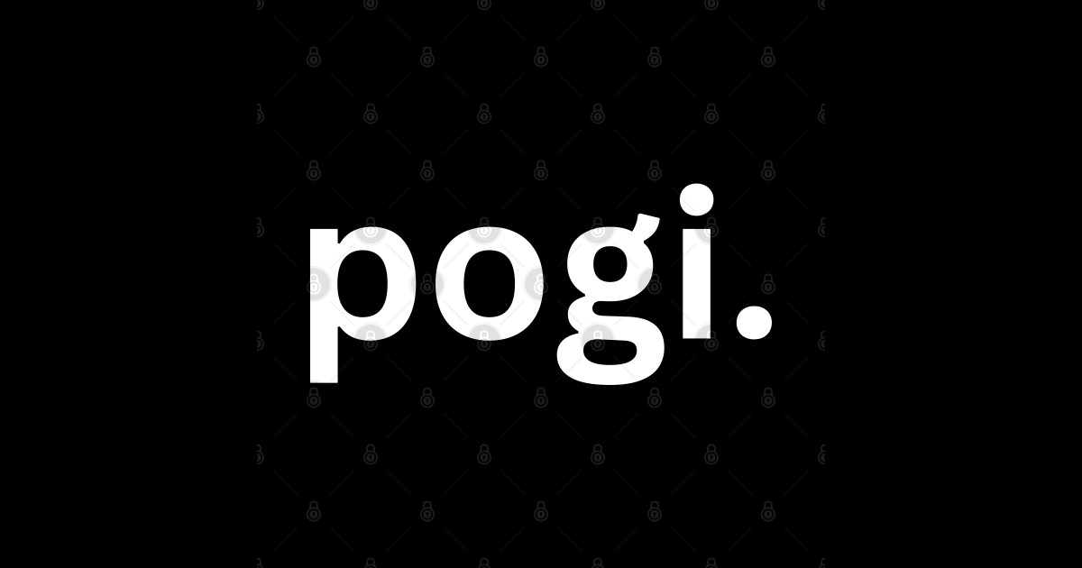 Pogi - Pogi - Sticker | TeePublic