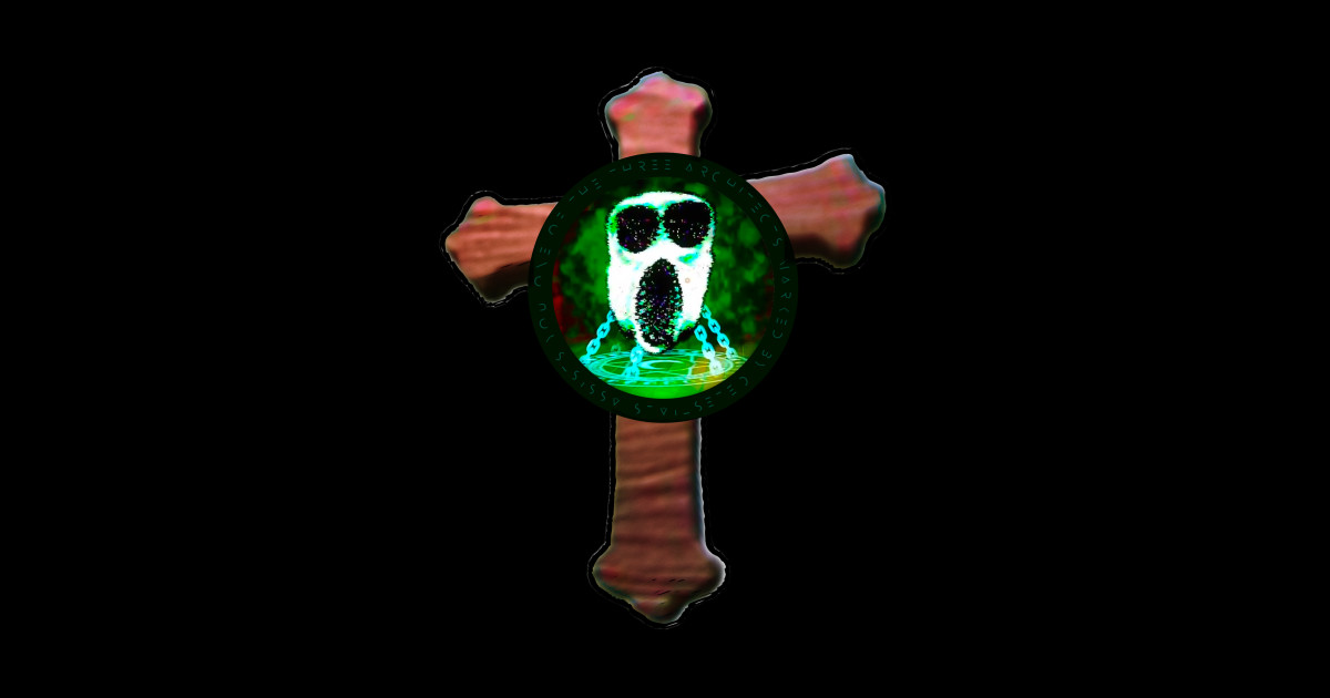 Ambush vs Crucifix - Doors - Roblox Doors - Sticker | TeePublic