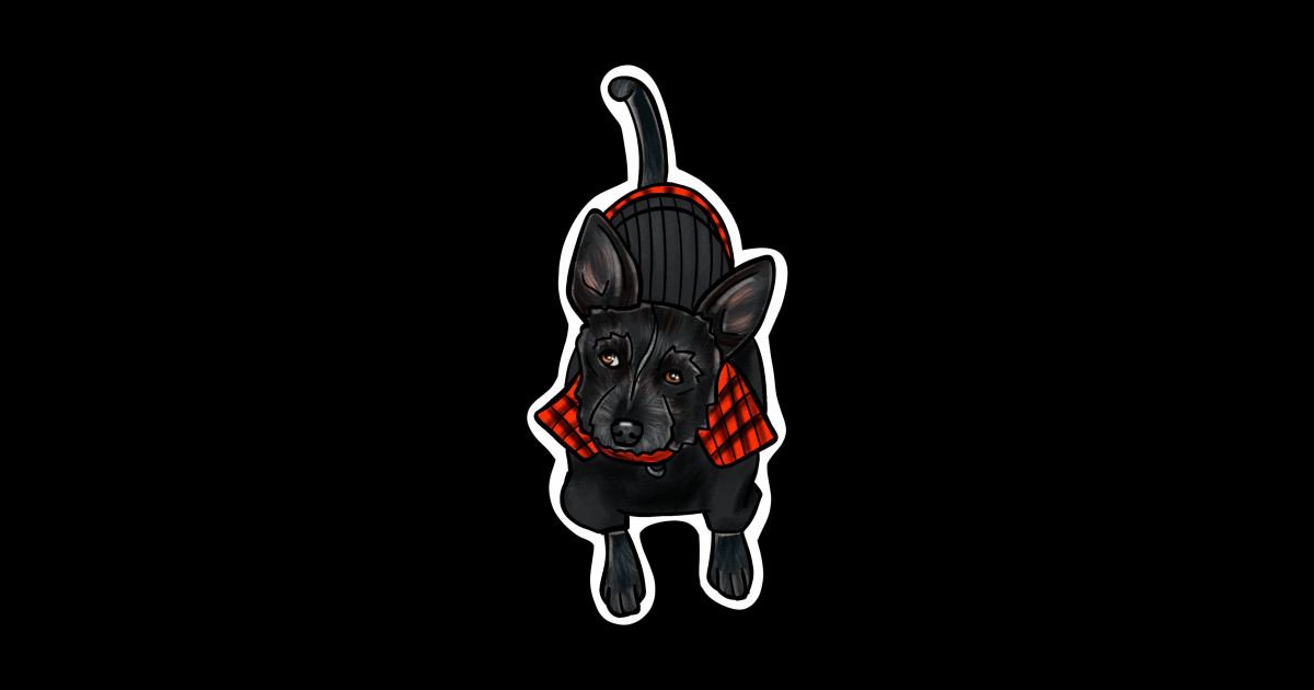Scotty — Dogs of Redstone, Colorado - Dog - Sticker | TeePublic