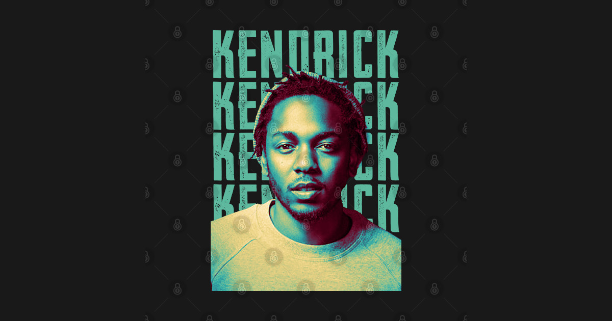 Kendrick Lamar the GOAT - Kendrick Lamar - T-Shirt | TeePublic