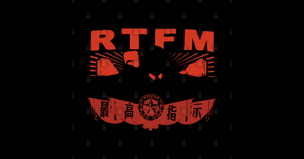 Chairman Mao RTFM Roy - The It Crowd - T-Shirt | TeePublic