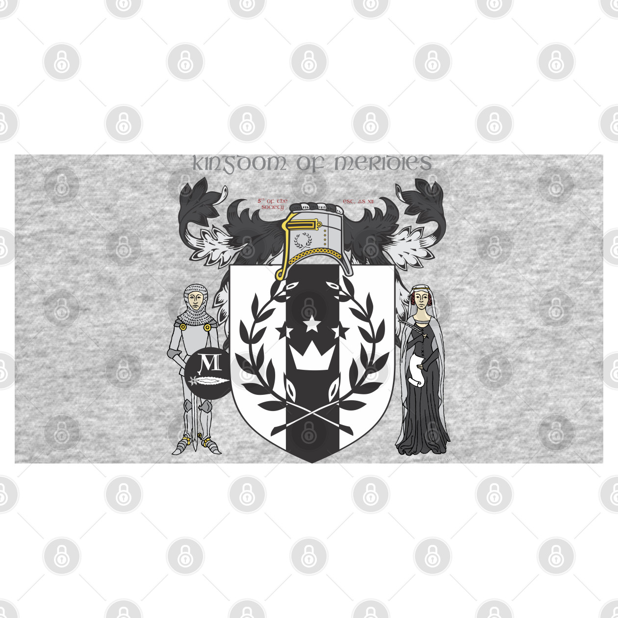 Kingdom of Meridies - Sca - T-Shirt | TeePublic