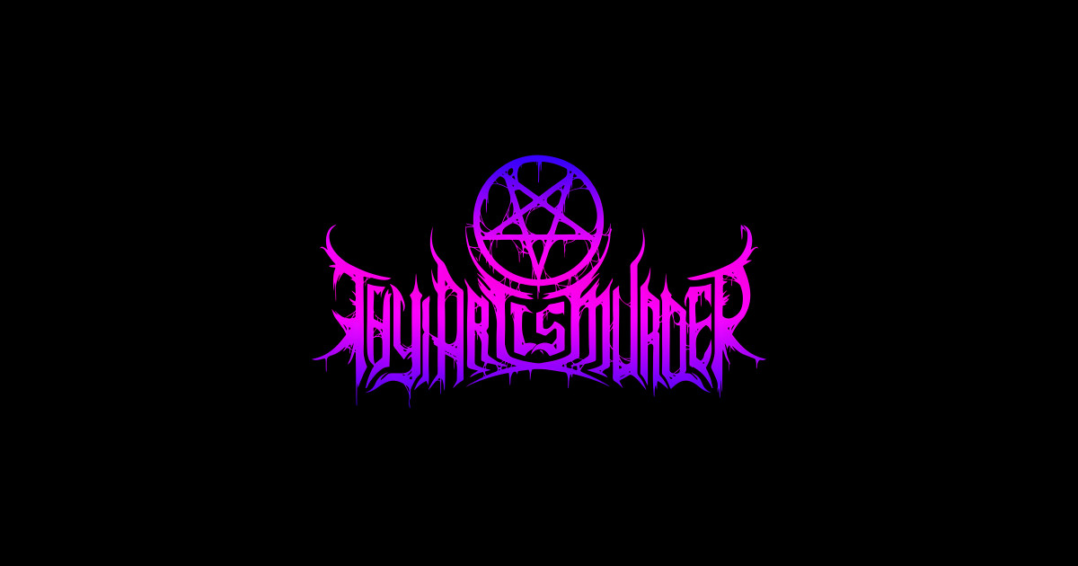 Thy Art Is Murder – Deathcore Logo with Pentagram Symbol - Thy Art Is ...