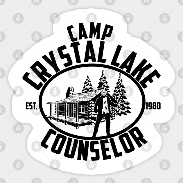 Camp Crystal Lake - Horror - Sticker | TeePublic