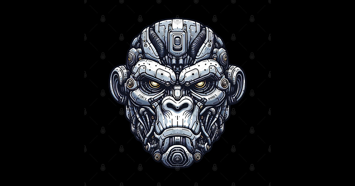 Mecha Apes S03 D36 - Mecha Apes - Posters and Art Prints | TeePublic