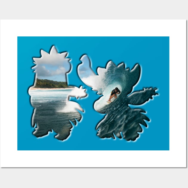 Lilo and Stitch Silhouette - Lilo And Stitch - Posters and Art Prints ...