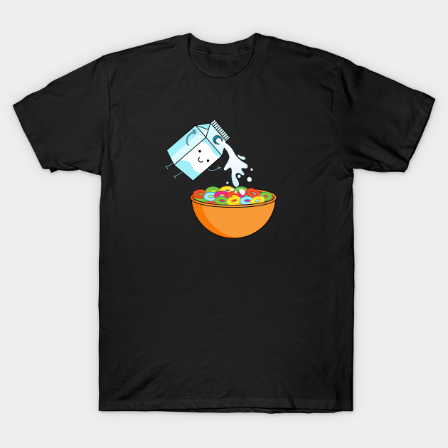 Funny breakfast design - Cornflakes - T-Shirt | TeePublic