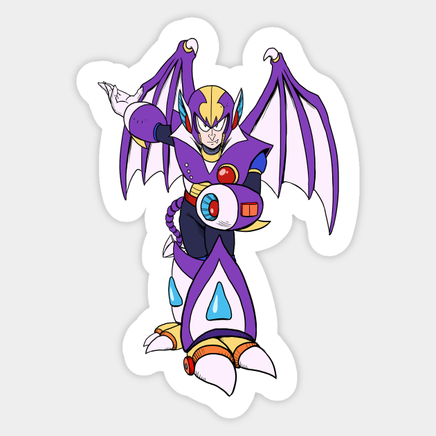 SHADEMAN - Megaman - Sticker | TeePublic