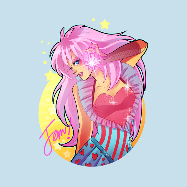 Jem - Jem And The Holograms - T-Shirt sold by Mary ellen Iskenderian ...