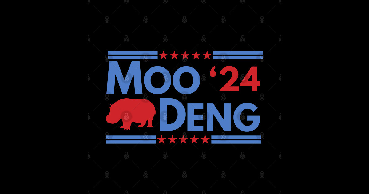 MOO-DENG 24 - Moo Deng Hippo - Posters and Art Prints | TeePublic