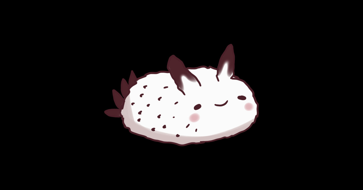 Cute sea bunny illustration - Sea Bunny - Sticker | TeePublic
