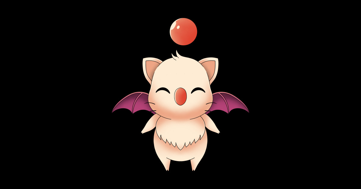 Final Fantasy Moogle - Final Fantasy Vii - Sticker | TeePublic