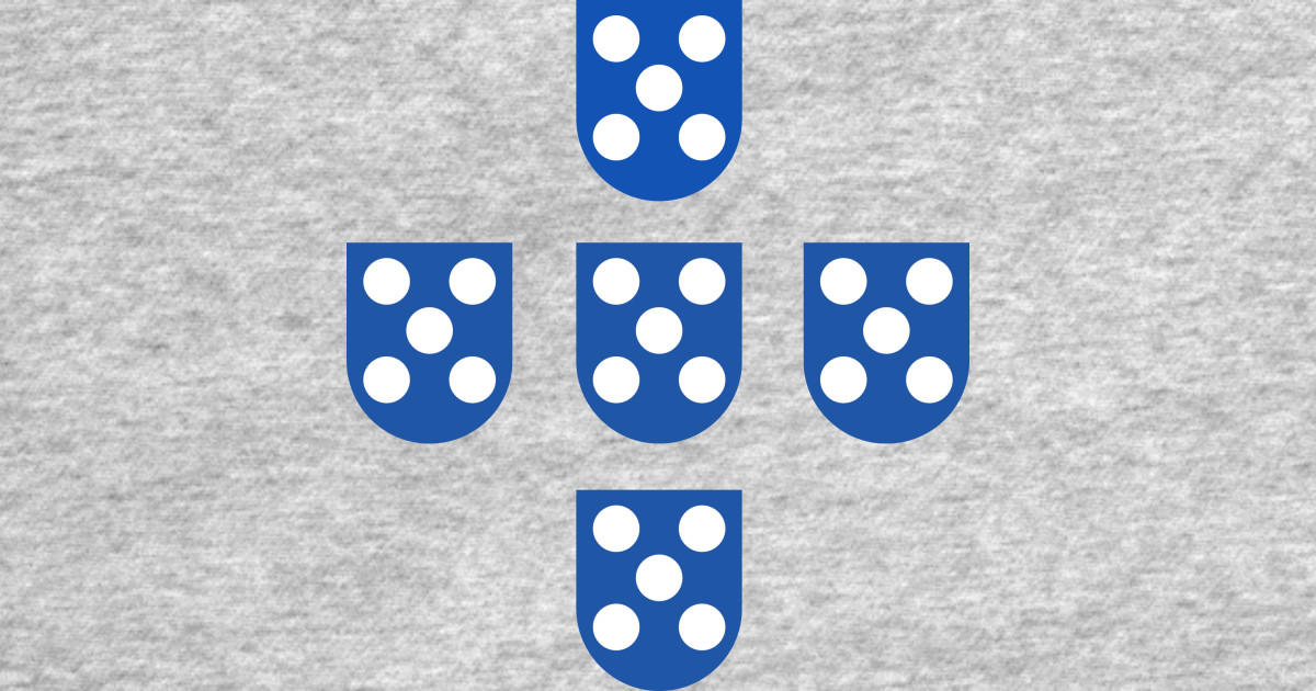 5 QUINAS - Portugal - Baseball T-Shirt | TeePublic