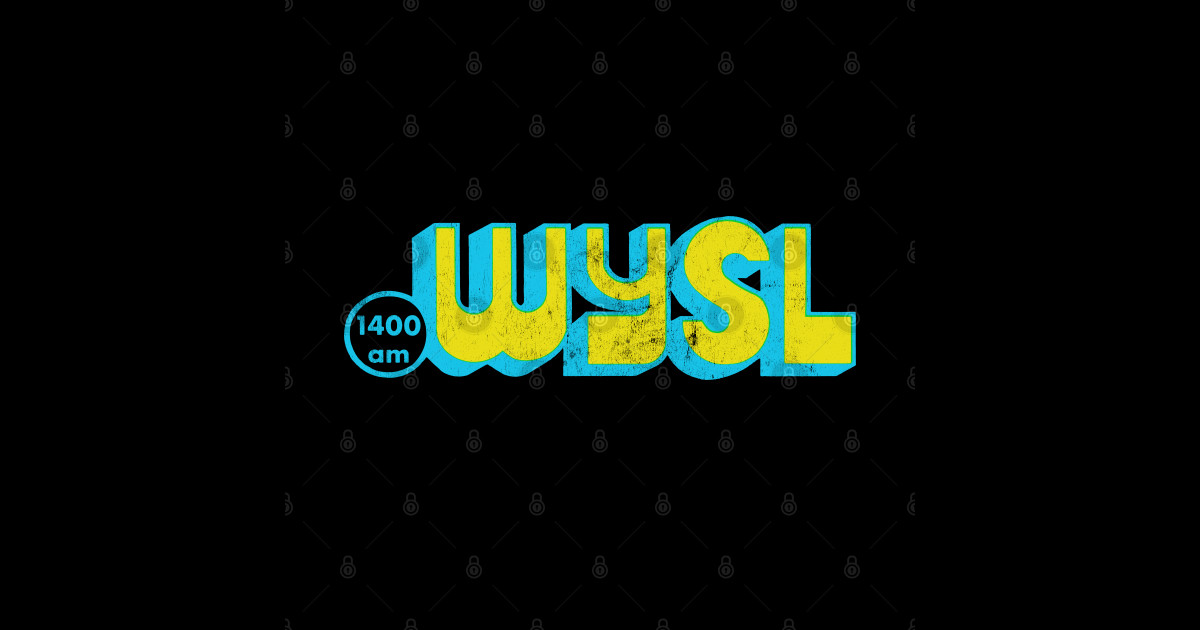 1400 AM WYSL Buffalo NY / Defunct 1980s Radio Station Logo - Radio ...