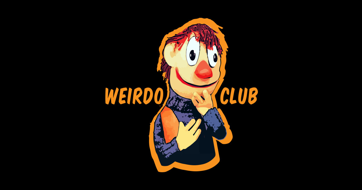 weirdo club - Weirdo - Sticker | TeePublic