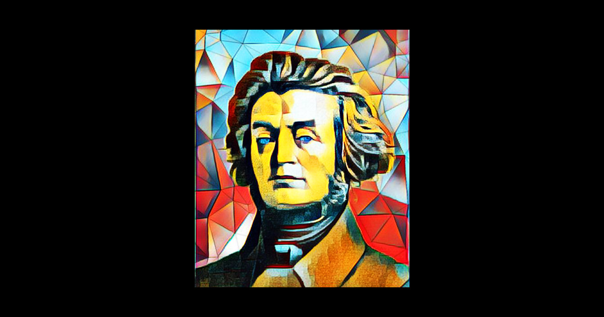 Adam Mickiewicz Abstract Portrait | Adam Mickiewicz Artwork 2 - Adam ...