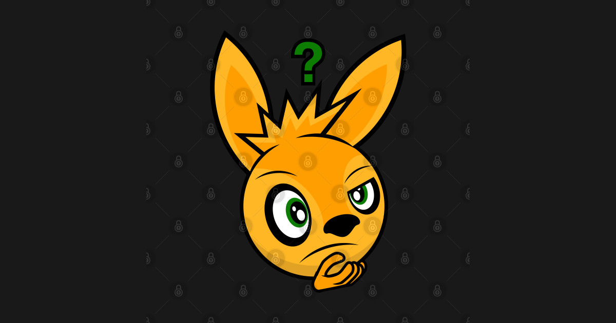 Thinking Kangaroo Knockout - Moulemote - T-Shirt | TeePublic