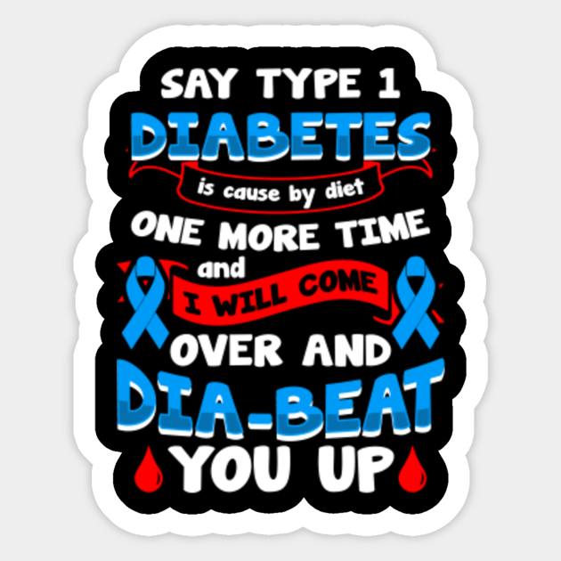Paper Stickers, Labels & Tags Paper & Party Supplies Type 1 Diabetes ...