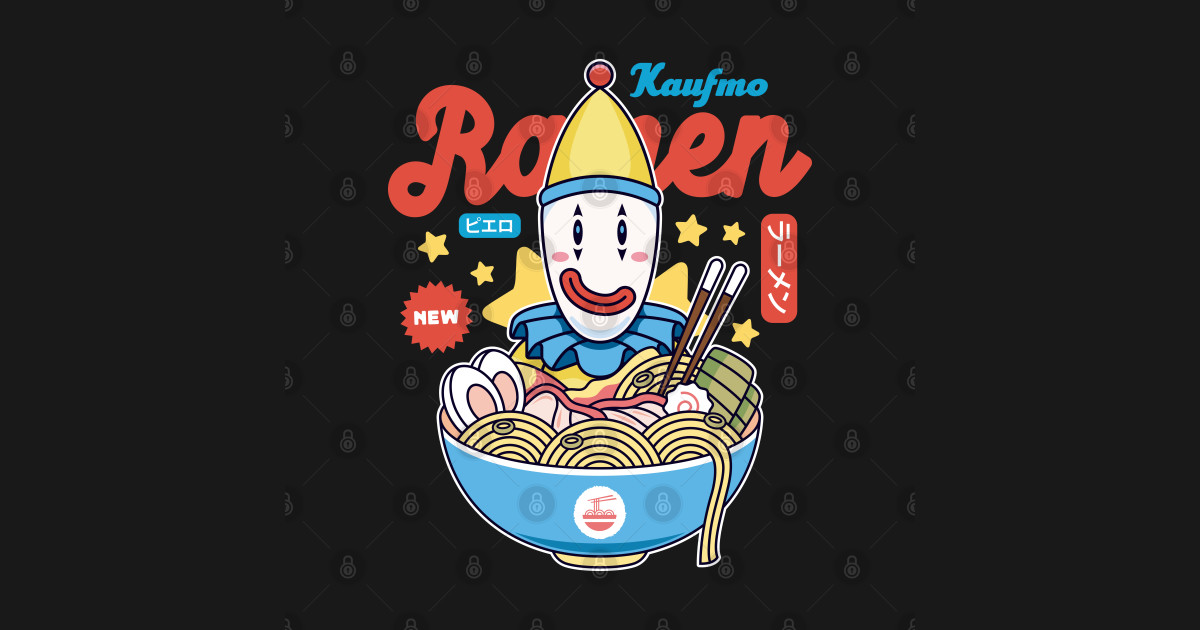 Kaufmo Clown Ramen - The Amazing Digital Circus - T-Shirt | TeePublic