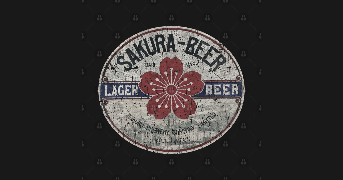 Vintage - Sakura Beer - Vintage - T-Shirt | TeePublic