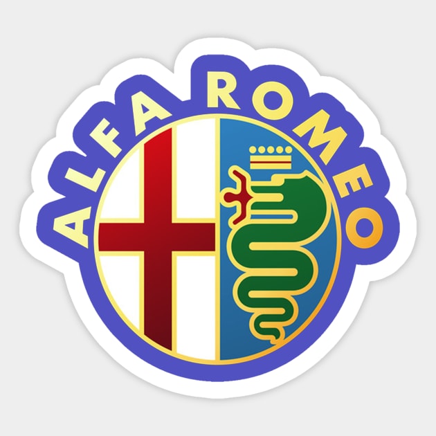 Alfa Romeo Racing logo - Formula 1 Sport Racing Ferarri Drag - Sticker ...