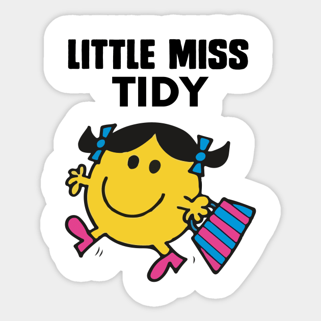 LITTLE MISS TIDY - Little Miss - Sticker | TeePublic