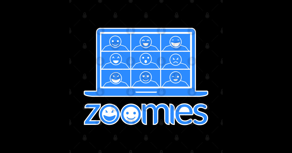Zoomies White Outline Print - Zoomers - Pin | TeePublic