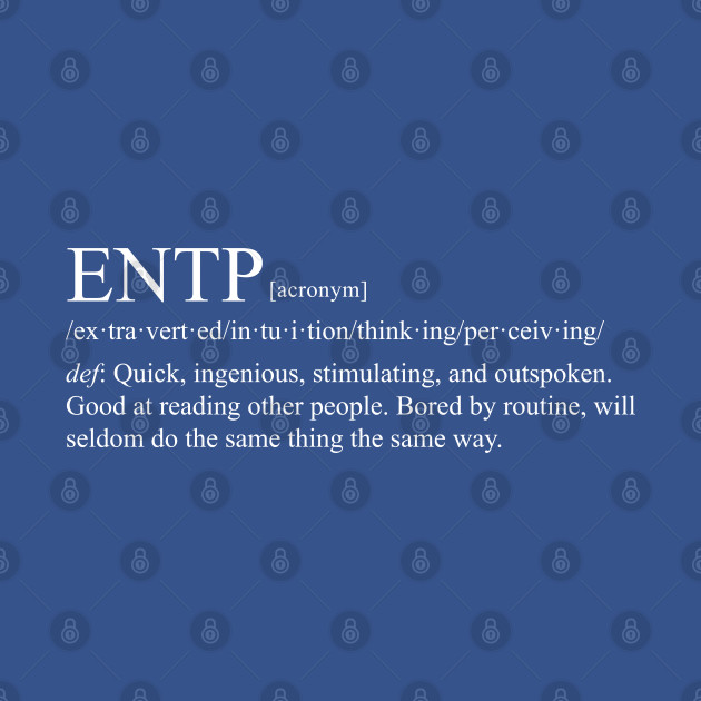 ENTP Personality (Dictionary Style) Dark - Entp - T-Shirt sold by ...