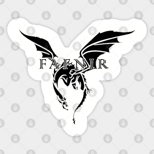 Fafnir - Dragon - Sticker | TeePublic
