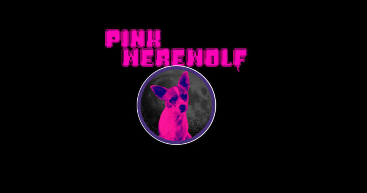 Pink Werewolf (Dory) Logo - Pink Werewolf - Sticker | TeePublic