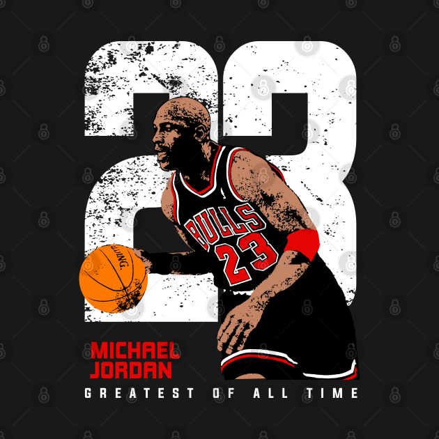 MJ GOAT MJ - Michael Jordan - Long Sleeve T-Shirt | TeePublic