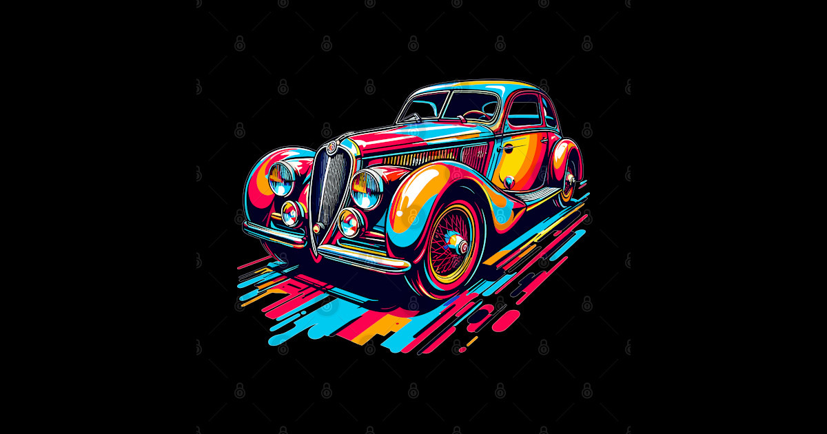 Alfa Romeo 6C - Alfa Romeo 6c - Sticker | TeePublic