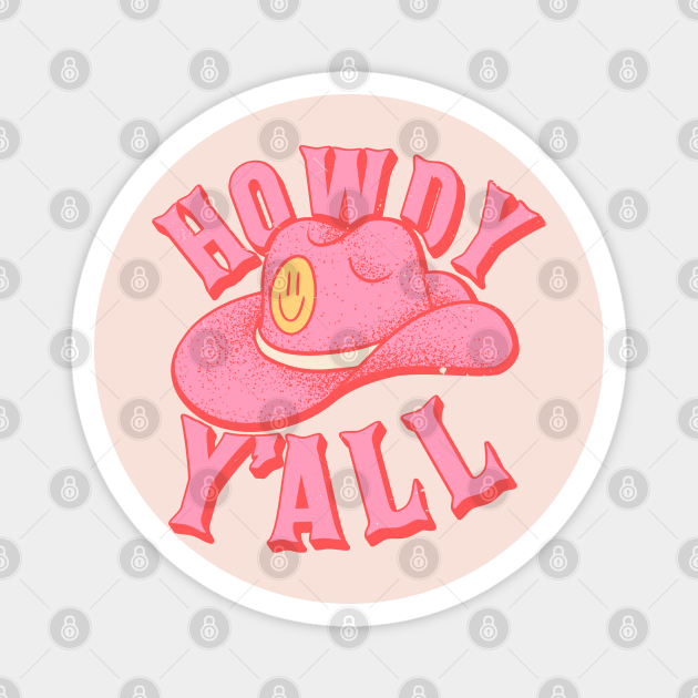 HOWDY HOWDY HOWDY YALL | Preppy Aesthetic | Creamy Pink Background ...