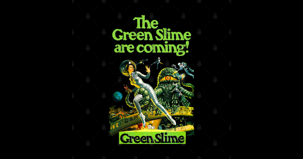Mod.2 The Green Slime - The Green Slime - Sticker | TeePublic