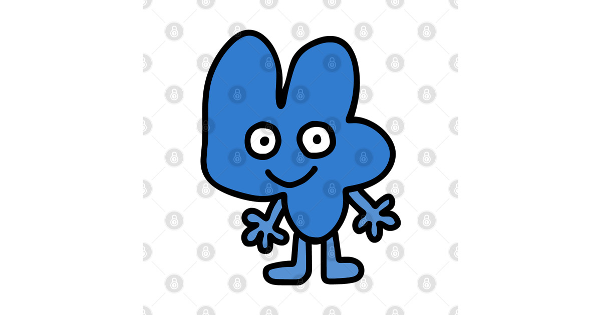 BFDI blue - Bfdi - T-Shirt | TeePublic