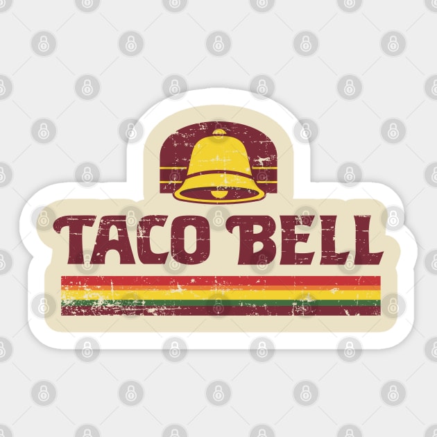 Vintage Taco Paper Cups - Vintage - Sticker | TeePublic