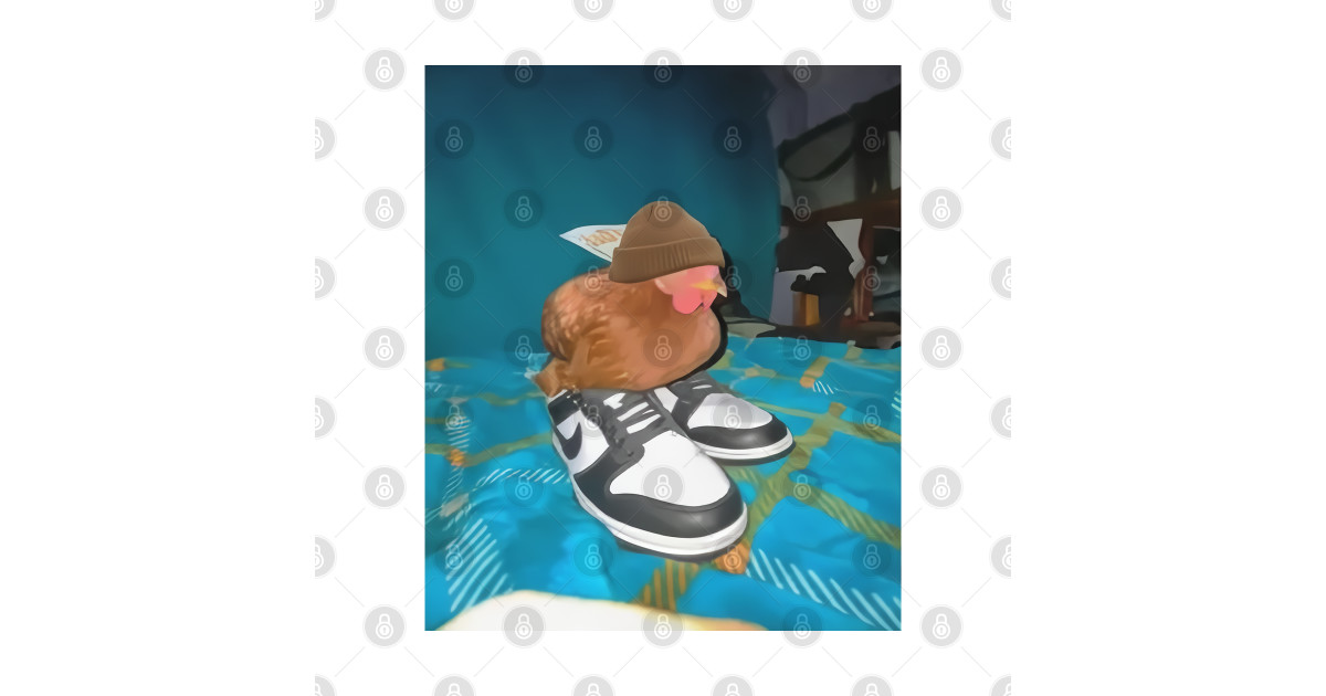 Dripped Out Chicken - Chicken - T-Shirt | TeePublic