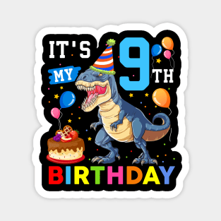 Happy Birthday Boy Man 9 Years Old Magnets for Sale | TeePublic
