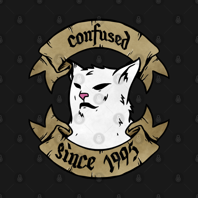 confused cat meme funny - Confused Cat Meme - T-Shirt | TeePublic