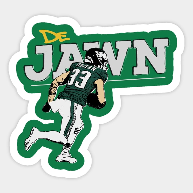 De Jawn vintage - fan made - Cooper Dejean - Sticker | TeePublic