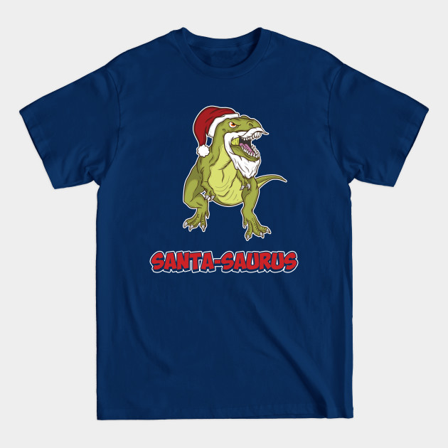 Santa Saurus Christmas T-Rex Funny Xmas Gift - Christmas T Rex - T ...
