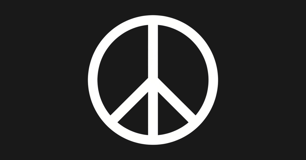 Peace Sign - Peace - T-Shirt | TeePublic