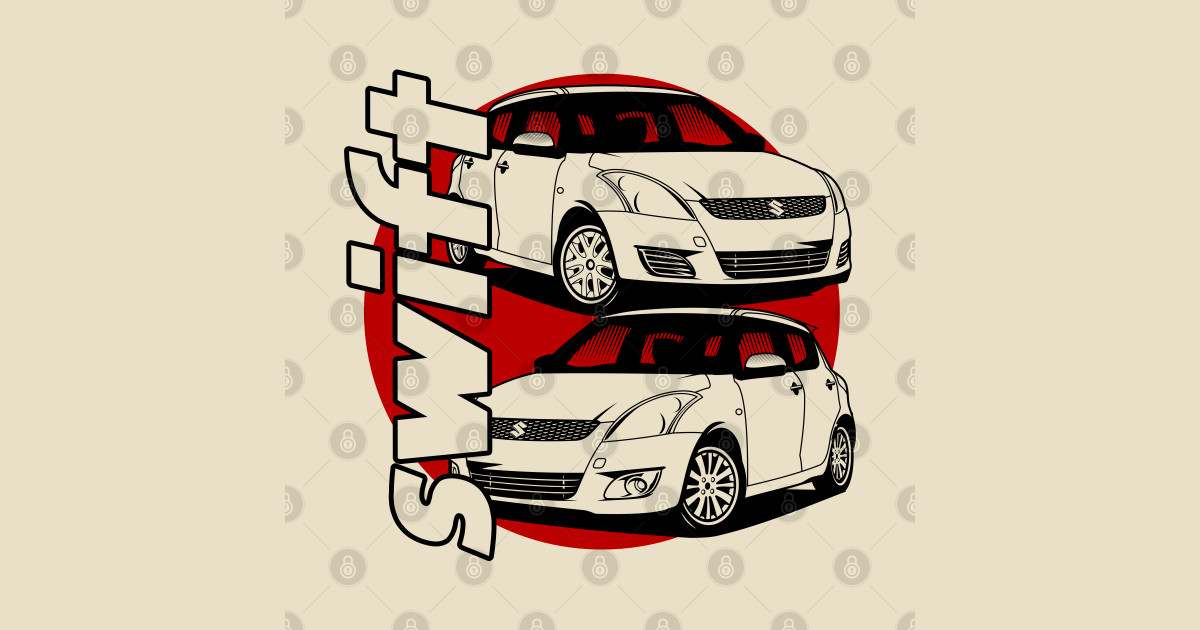 Suzuki Swift JDM - Suzuki - T-Shirt | TeePublic