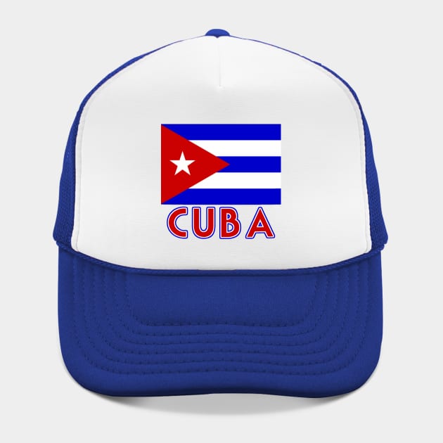 The Pride of Cuba - Cuban Flag Design - Cuba - Hat | TeePublic